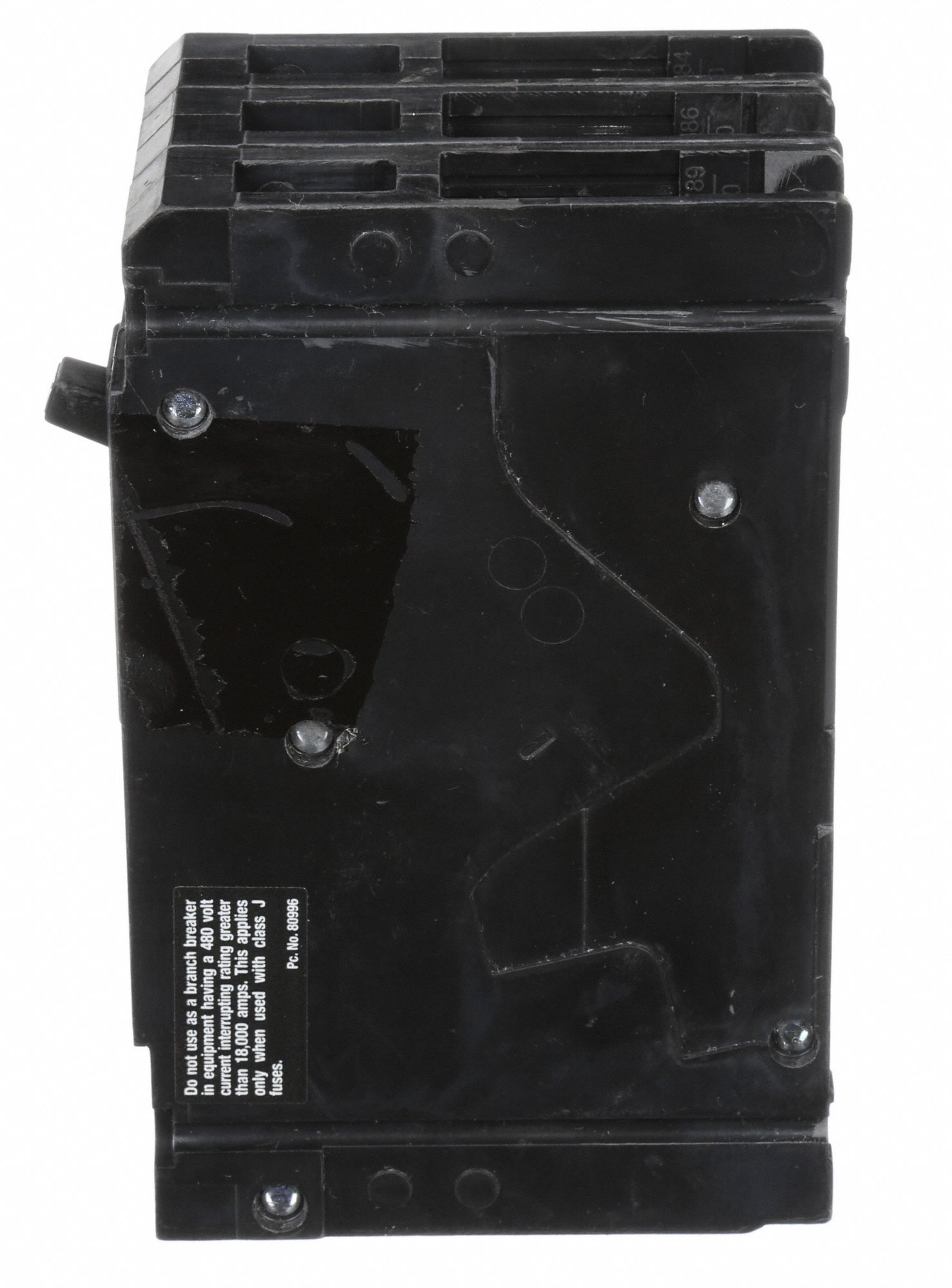 SIEMENS Molded Case Circuit Breaker: 35 A Amps, 18kA at 480V AC, Fixed, Load Side Lug, ABC ...