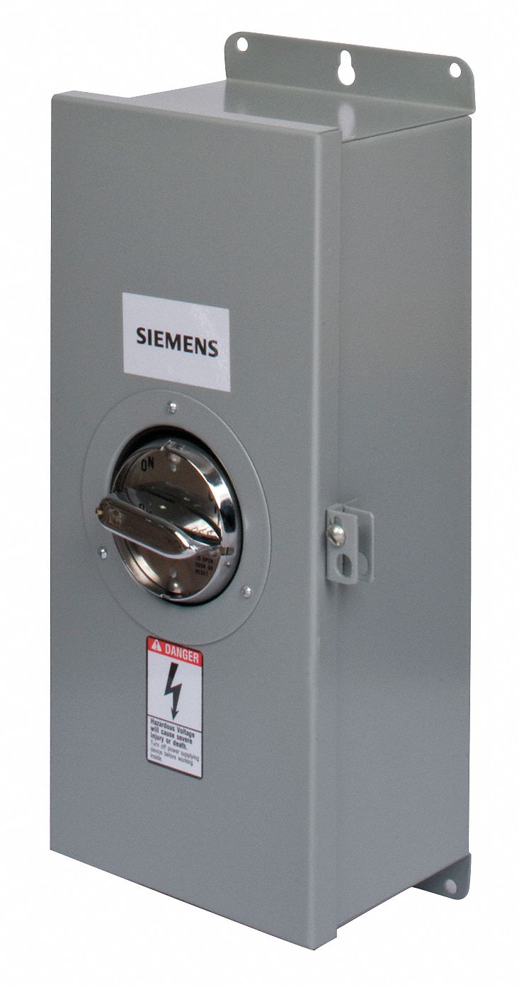 SIEMENS Circuit Breaker Enclosure, Mounting Style Surface - 6FND6|F6N12 ...