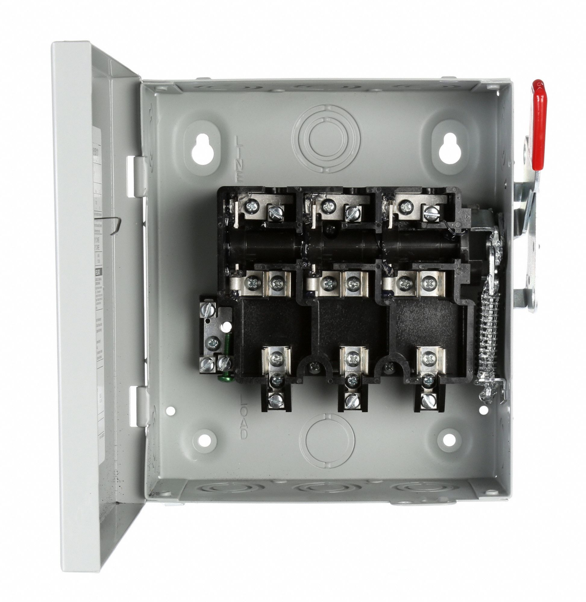 SIEMENS Safety Switch, Fusible, General, 240V AC Voltage, 3 Phase, 3 hp ...