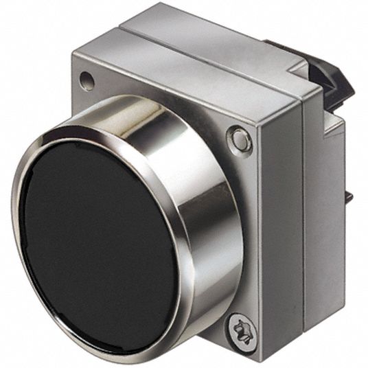 SIEMENS, 22 mm Mounting Size, Metallic, Flush Push Button - 6FNN5 ...