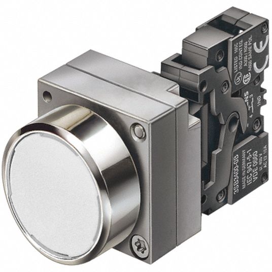 SIEMENS, Flush Profile, Metallic, Flush Push Button Operator - 6FNY1 ...