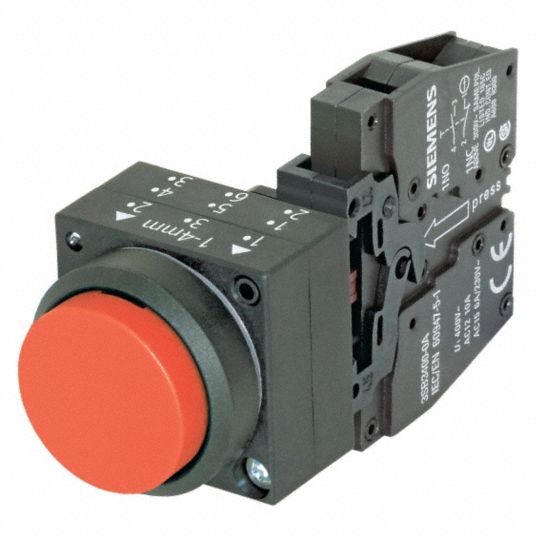 SIEMENS, Extended Profile, Non-Metallic, Extended Push Button Operator ...