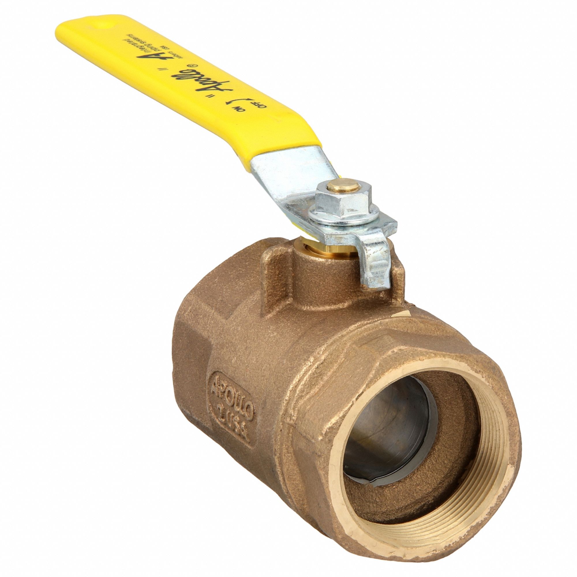 APOLLO, 2 in, Bronze, Manual Two-Way Ball Valve - 6FXY7|70-108-41 - Grainger