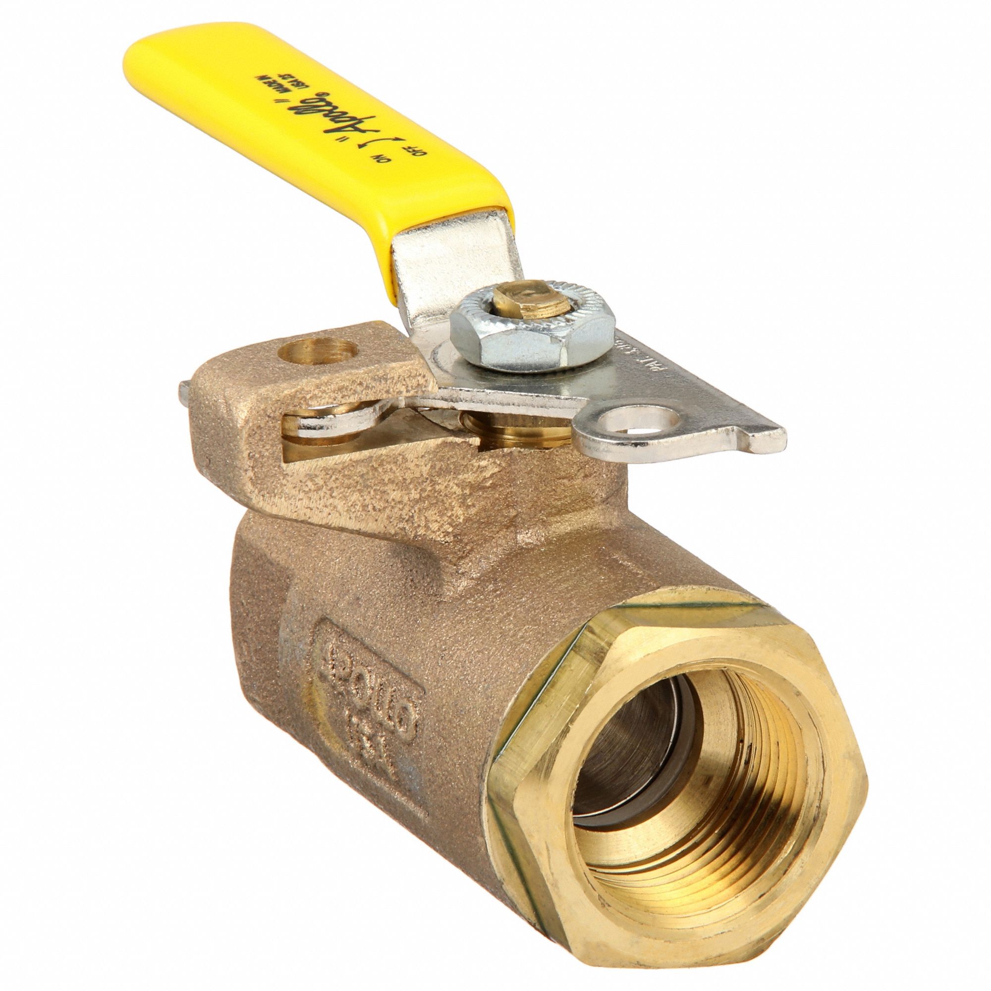 APOLLO, 1 in, Bronze, Manual Two-Way Ball Valve - 6FXZ2|75-105-01 - Grainger