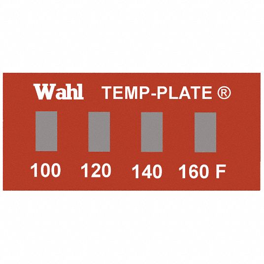 WAHL, Fahrenheit, Non-Reversible, Non-Reversible Temp Indicator - 6FYG6 ...