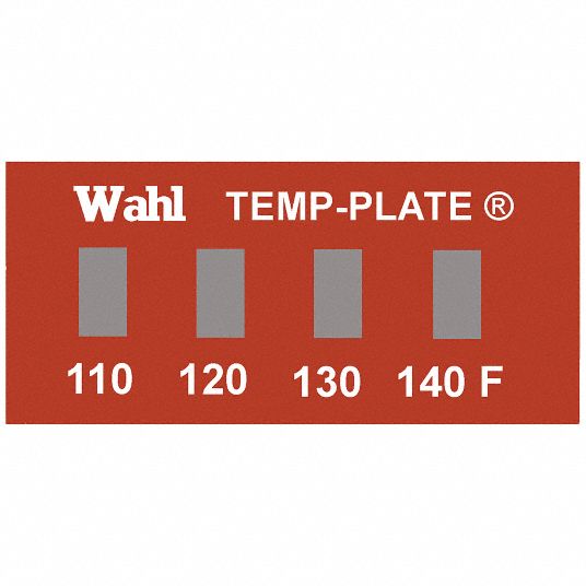 WAHL, Fahrenheit, Non-Reversible, Non-Reversible Temp Indicator - 6FYG8 ...