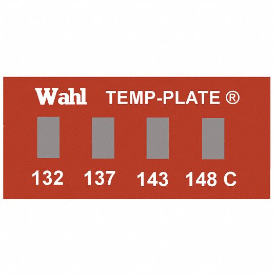 WAHL, Celsius, Non-Reversible, Non-Reversible Temp Indicator - 6FYH3 ...