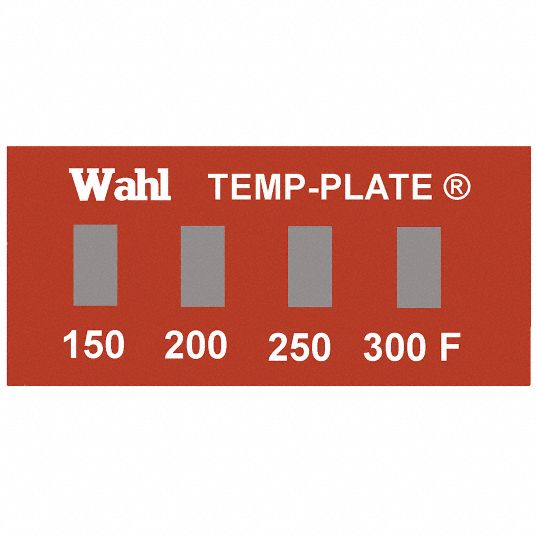 WAHL, Fahrenheit, Non-Reversible, Non-Reversible Temp Indicator - 6FYJ0 ...