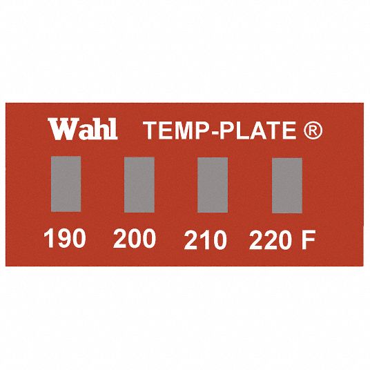 WAHL, Fahrenheit, Non-Reversible, Non-Reversible Temp Indicator - 6FYK2 ...