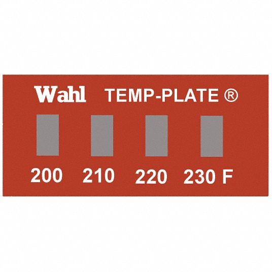 WAHL, Fahrenheit, Non-Reversible, Non-Reversible Temp Indicator - 6FYK7 ...