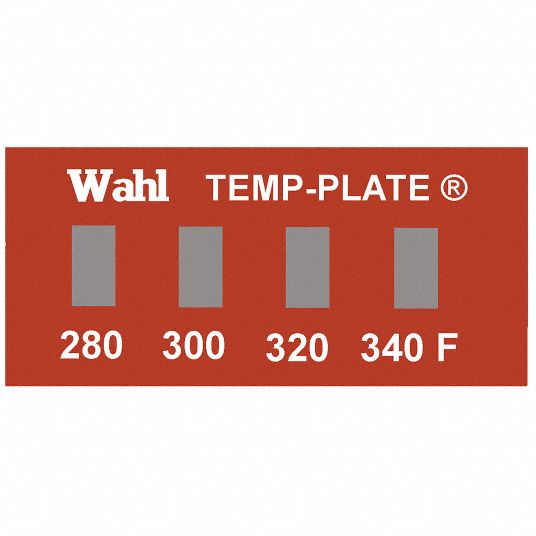 WAHL, Fahrenheit, Non-Reversible, Non-Reversible Temp Indicator - 6FYL6 ...