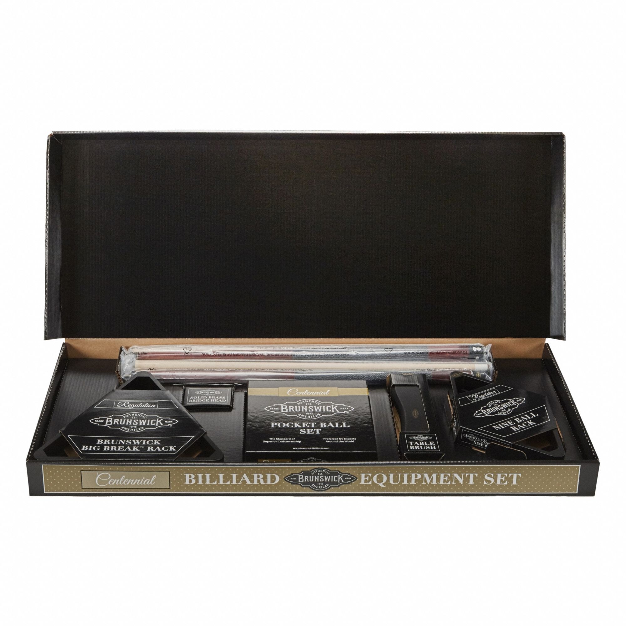 BRUNSWICK BILLIARDS, 18 in Overall Wd, 4 in Overall Ht, Pool Table ...