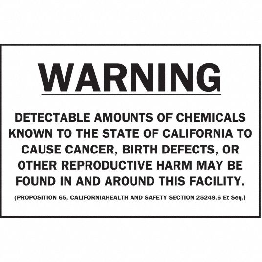 BRADY Warning Sign - 30C936|122394 - Grainger