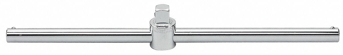 Slide Bar, Overall Length 19 1/2 in, Drive Size 3/4 in, Steel, Chrome ...