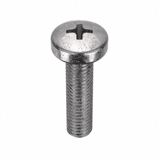 Machine Screw, PK 50 - Grainger