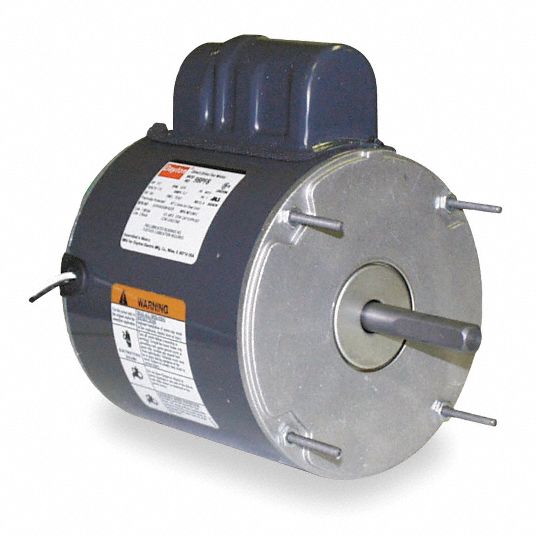 Agricultural Fan Motor, 1/3 HP, Nameplate RPM 1075, Voltage 115, 48YZ ...
