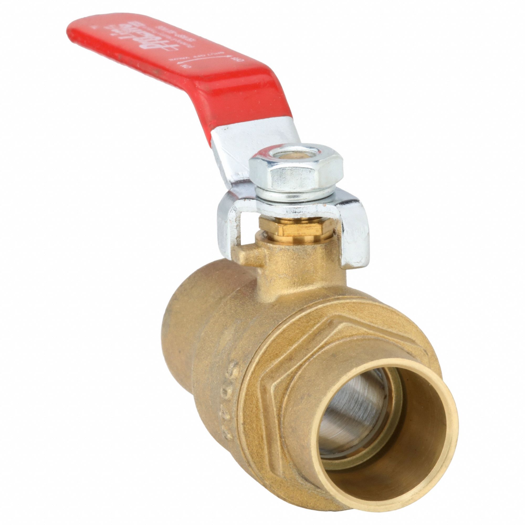 3/4 in, Brass, Manual Two-Way Ball Valve - 6GD27|107-854 - Grainger