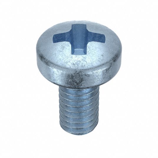 M2.5x0.45 Thread Size, 5 mm Lg, Machine Screw - 6GE27|M24660.025.0005 - Grainger