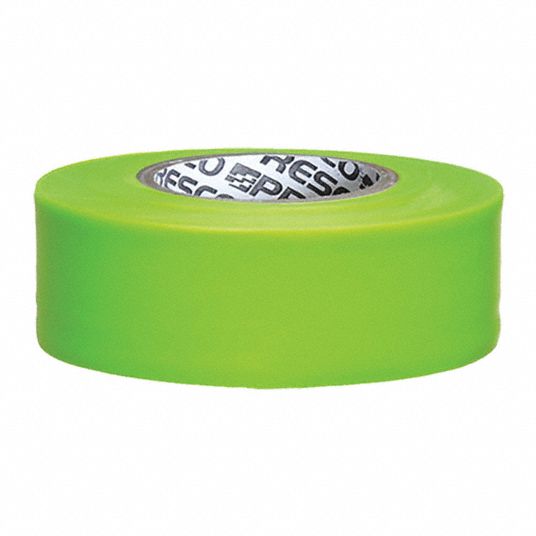 Fluorescent Green, No Legend, Flagging Tape - 8CEH6|TFLG-200 - Grainger