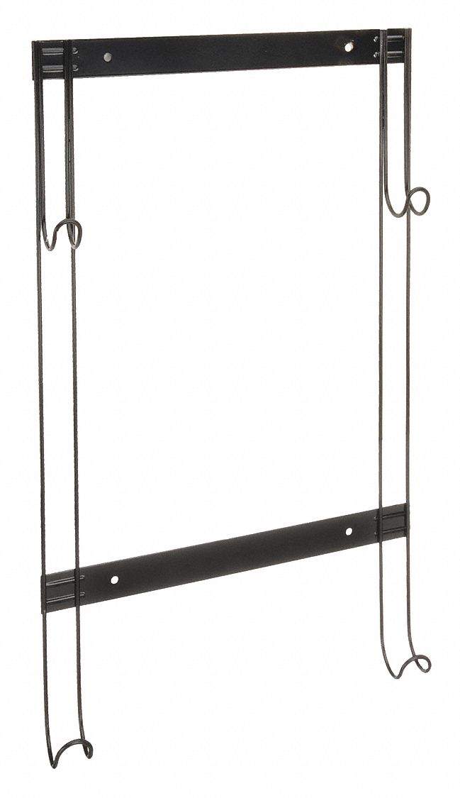 Wall Mounting, Hard Hat Rack - 6GLA9|6GLA9 - Grainger