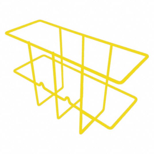 SDS Binder Holder, No Text, No Legend, Wall, 4-3/4" Depth - Grainger