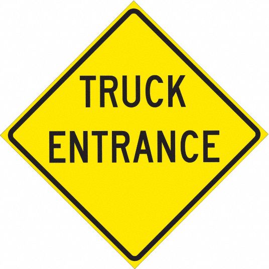 Traffic Sign, Retroreflective Grade High Intensity Prismatic, Diamond ...