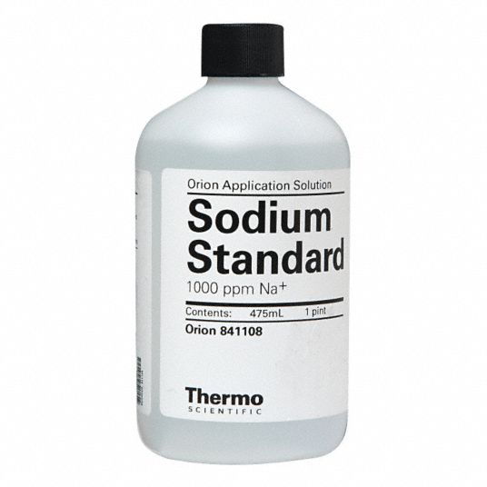 Lab, 475 mL, Sodium Standard - 6GNL5|841108 - Grainger