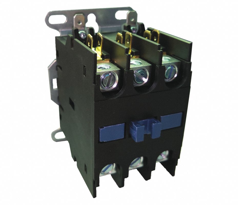 DAYTON Contactor, 24VCA, Número de Polos 3, Reversible: No, Amperaje de ...