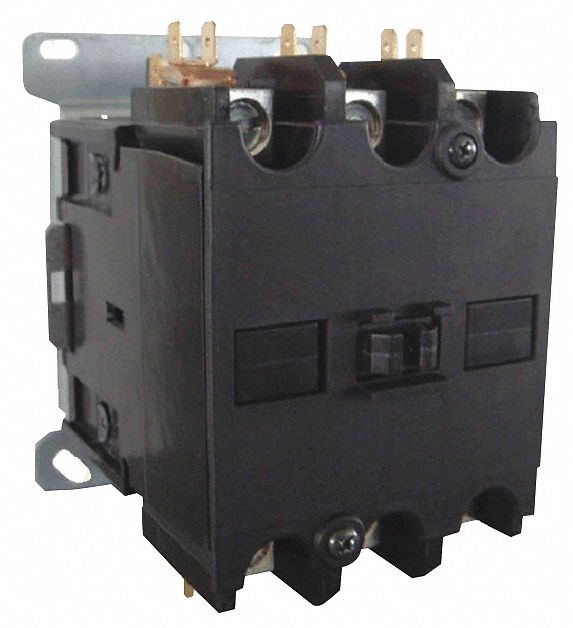 DAYTON Contactor, 24VCA, Número de Polos 3, Reversible: No, Amperaje de ...