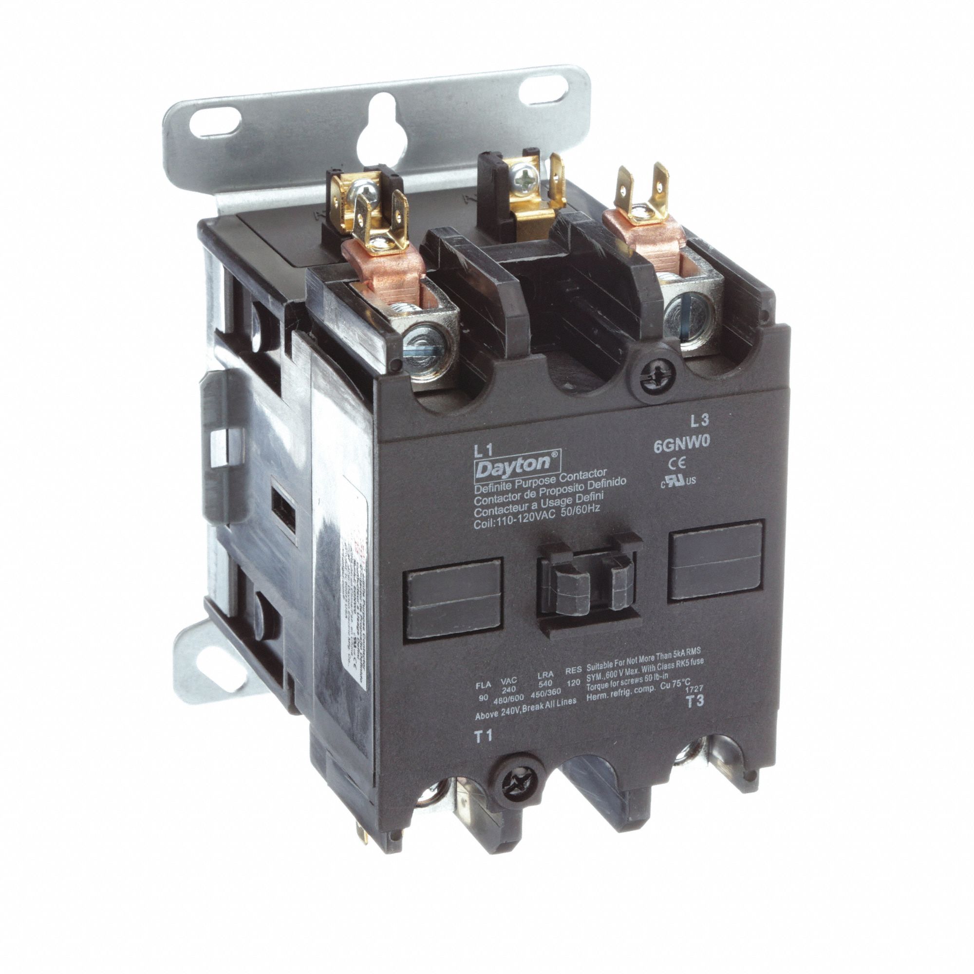 Definite Purpose Magnetic Contactor - 6GNW0|6GNW0 - Grainger