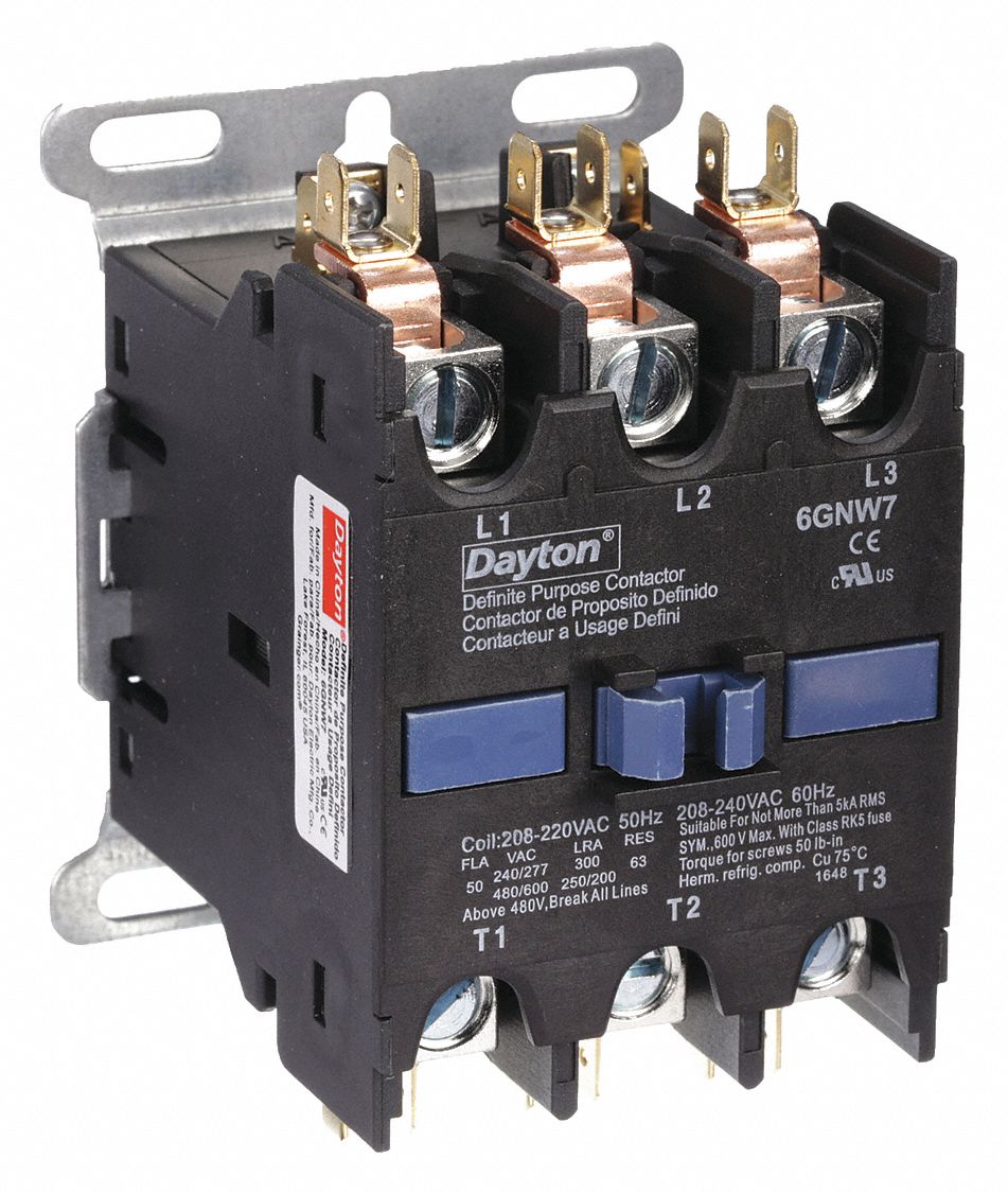 Definite Purpose Magnetic Contactor - 6GNW3|6GNW3 - Grainger