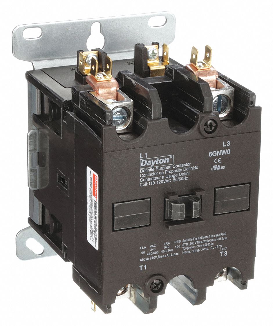Definite Purpose Magnetic Contactor - 6GNW5|6GNW5 - Grainger