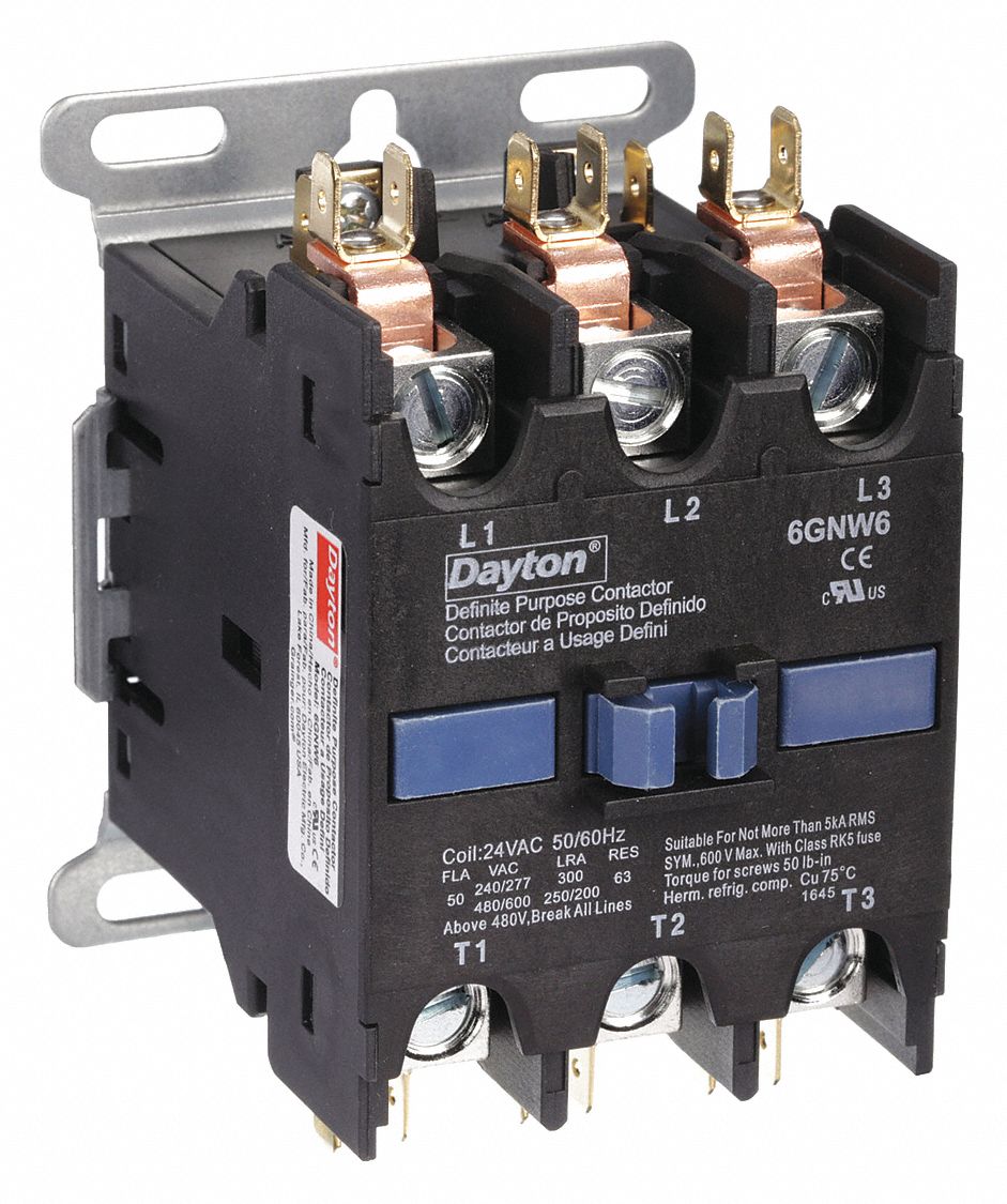 Definite Purpose Magnetic Contactor - 6GNW6|6GNW6 - Grainger