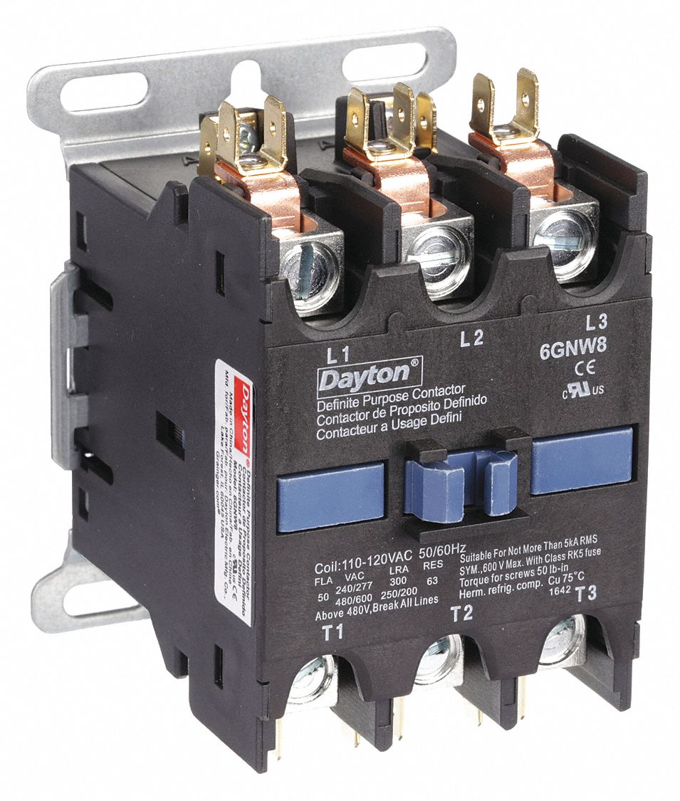 Definite Purpose Magnetic Contactor - 6GNW8|6GNW8 - Grainger