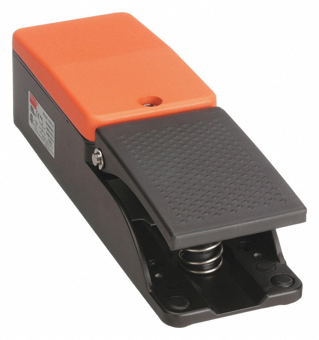 DAYTON, Momentary, SPDT, Foot Switch - 6GPA4|6GPA4 - Grainger