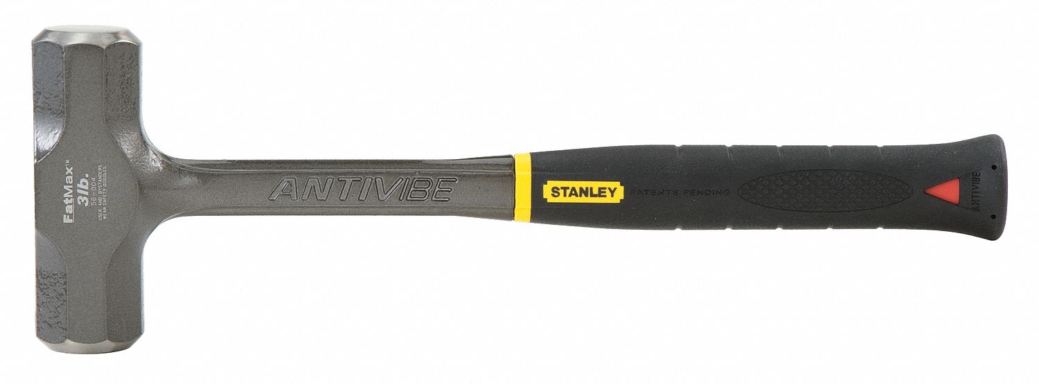 Engineers Hammer,Steel,Anti-Vibe,3 Lb - Grainger