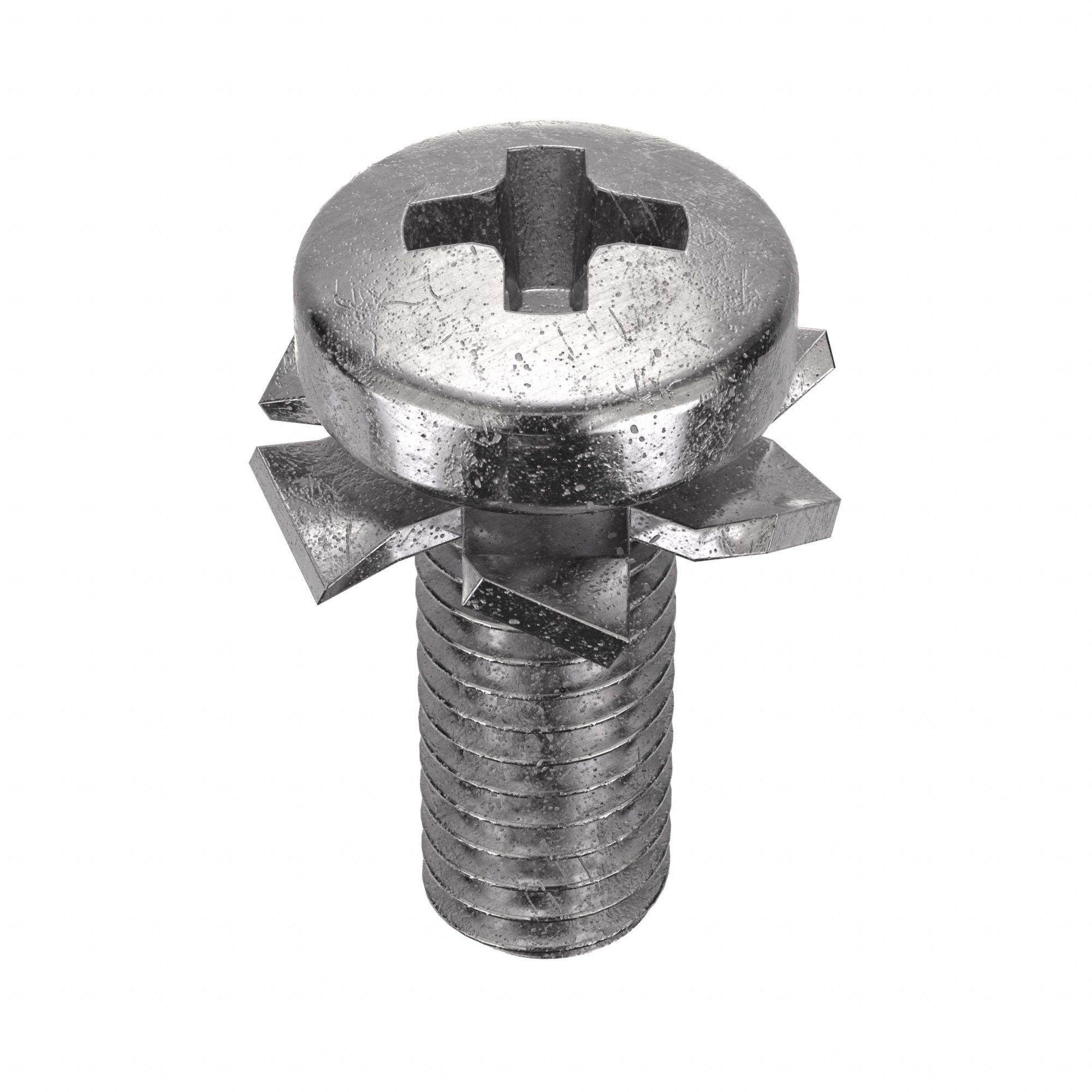 External Tooth, M3x0.50 Thread Size, SEMS Screw - 6GU55|MPPJAX03008 ...