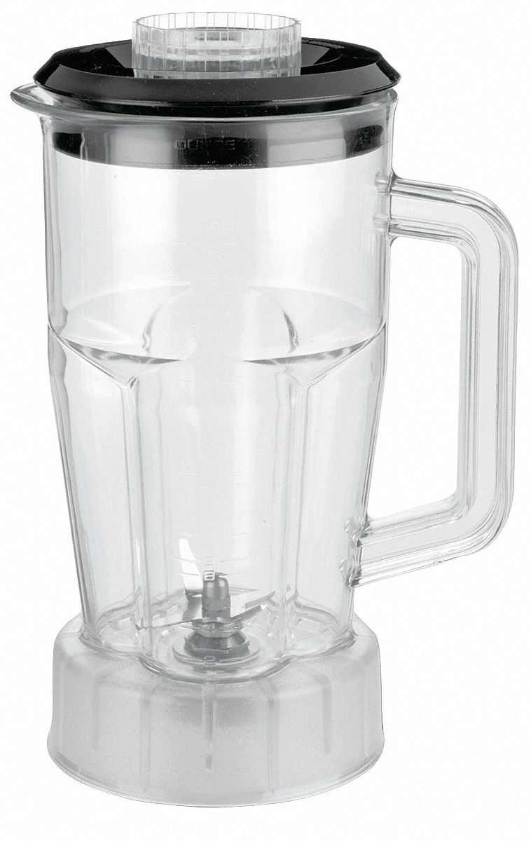 WARING COMMERCIAL, 48 oz Container Capacity, Black/Clear, Blender ...