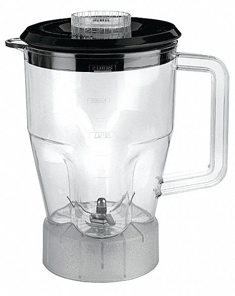 WARING COMMERCIAL, 64 oz Container Capacity, Black/Clear, Blender ...