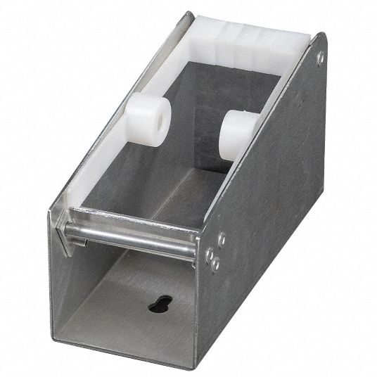 Food Label Dispenser, Holds (1) 12 in Roll - Grainger