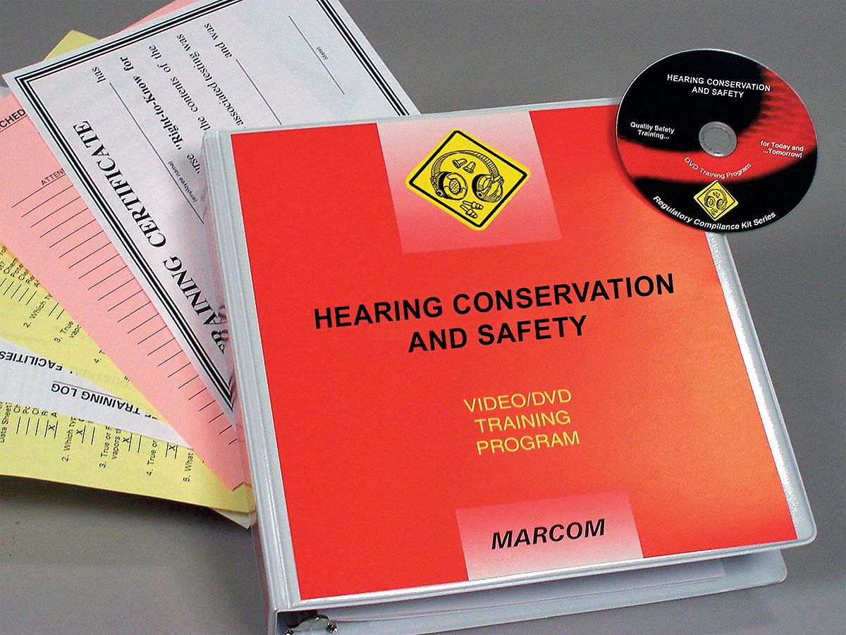 Compliance Training Program, DVD, Hearing Protection, English - Grainger