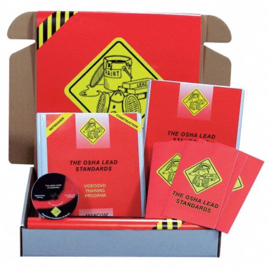 Safety Training Kit, DVD, Chemical/HAZMAT Training, English - Grainger