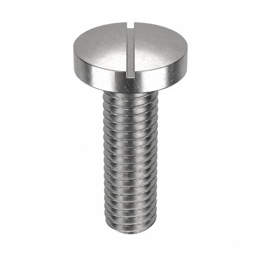 M6x1.00 Thread Size, 20 mm Lg, Machine Screw - 6GY46|M51140.060.0020 ...