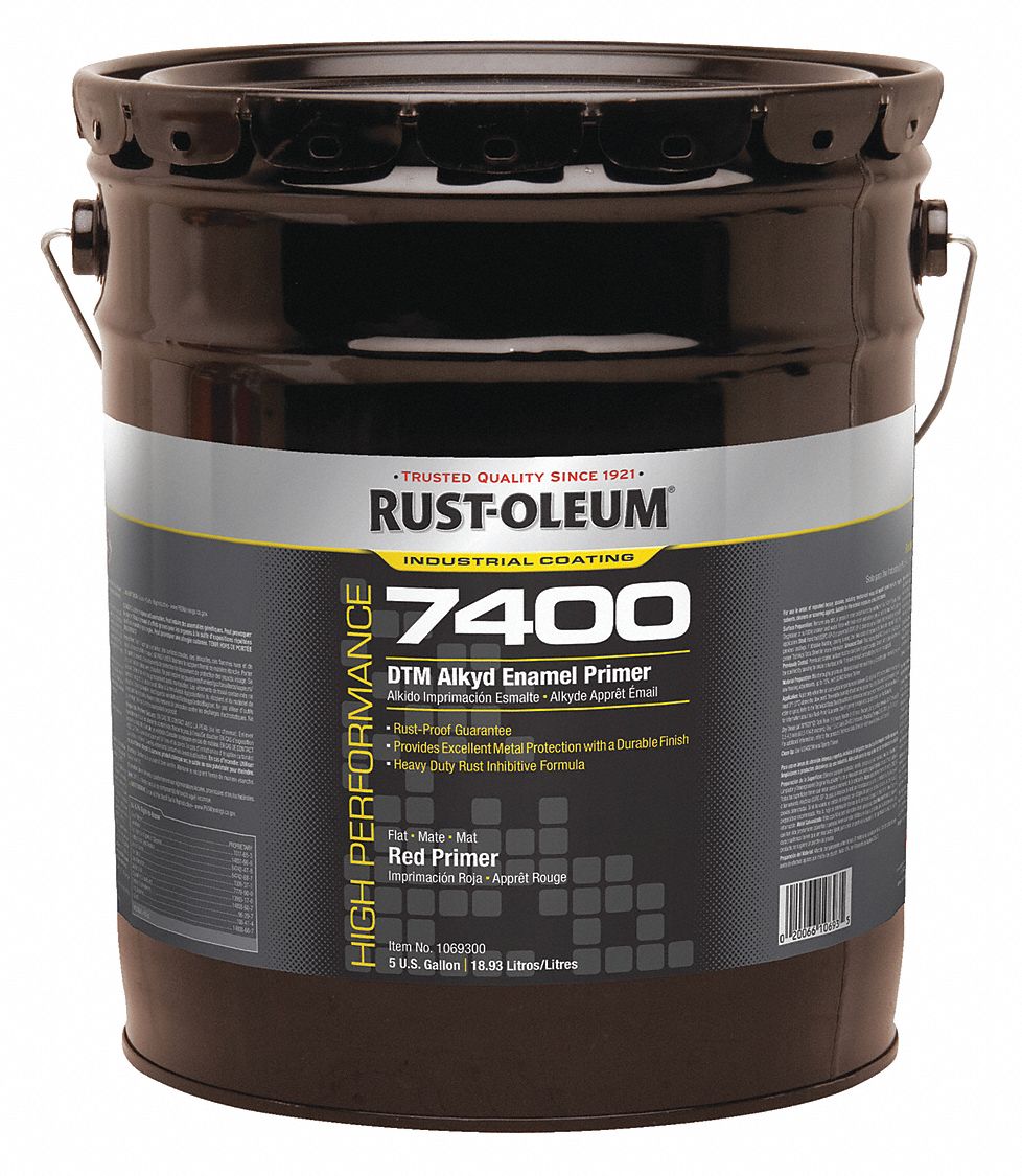 RUST-OLEUM, Exterior/Interior, Red, Primer - 6H089|1069300 - Grainger