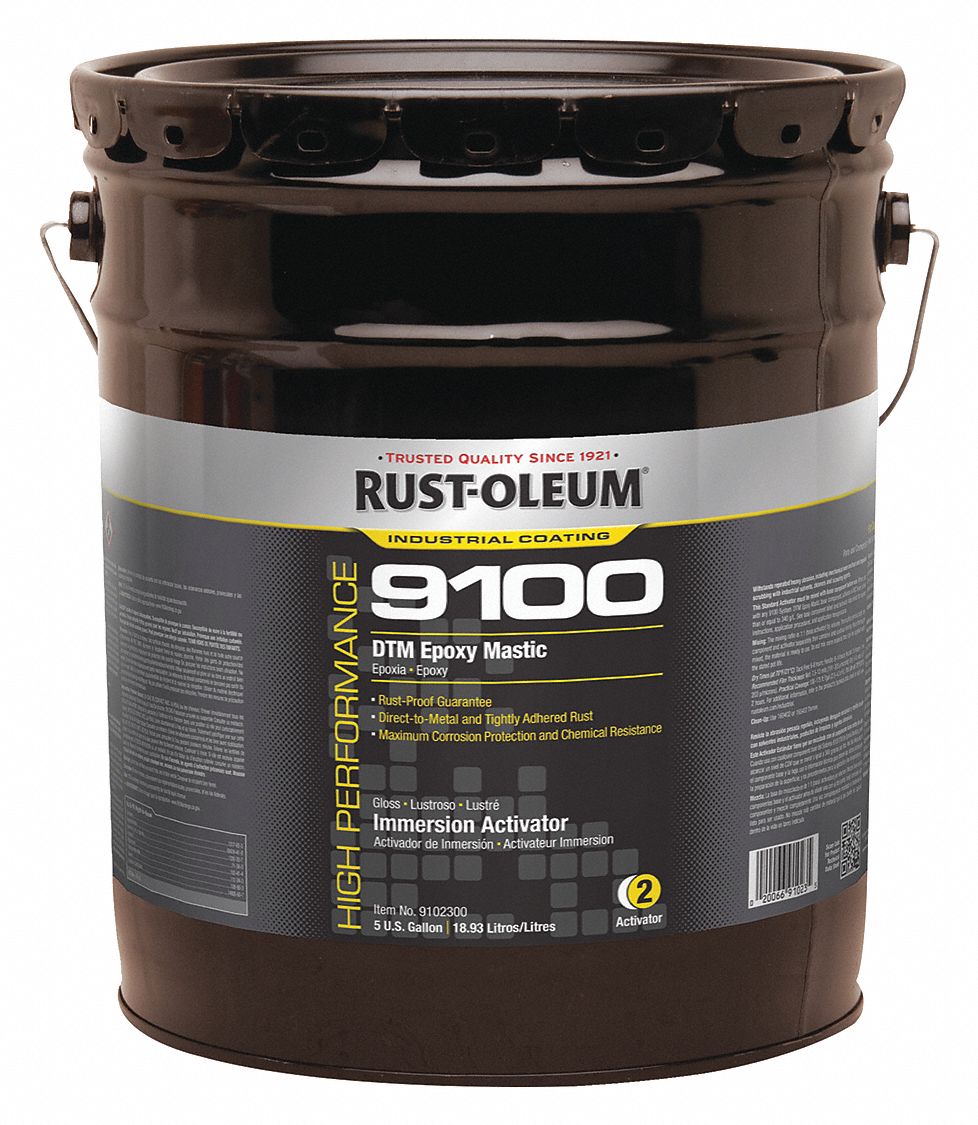 RUST-OLEUM, Epoxy, 2-Step System Components, Immersion Epoxy Coating ...