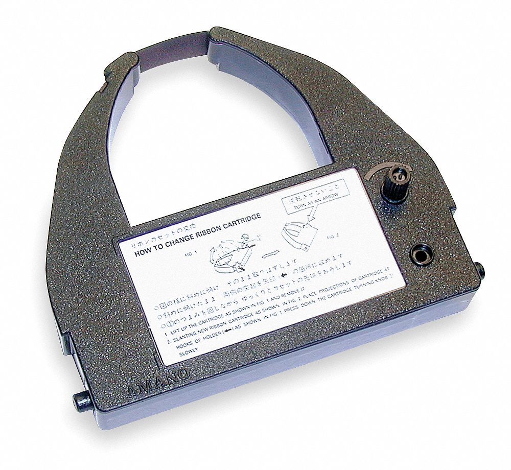 AMANO, Black, Compatible with 36X578/6H362, Time Clock Ribbon - 6H364|C ...