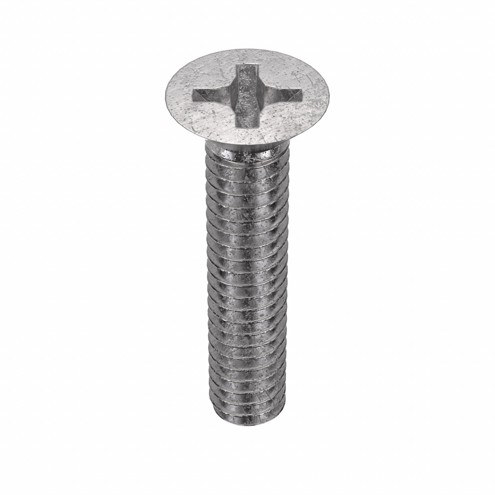 Machine Screw, PK 100 - Grainger