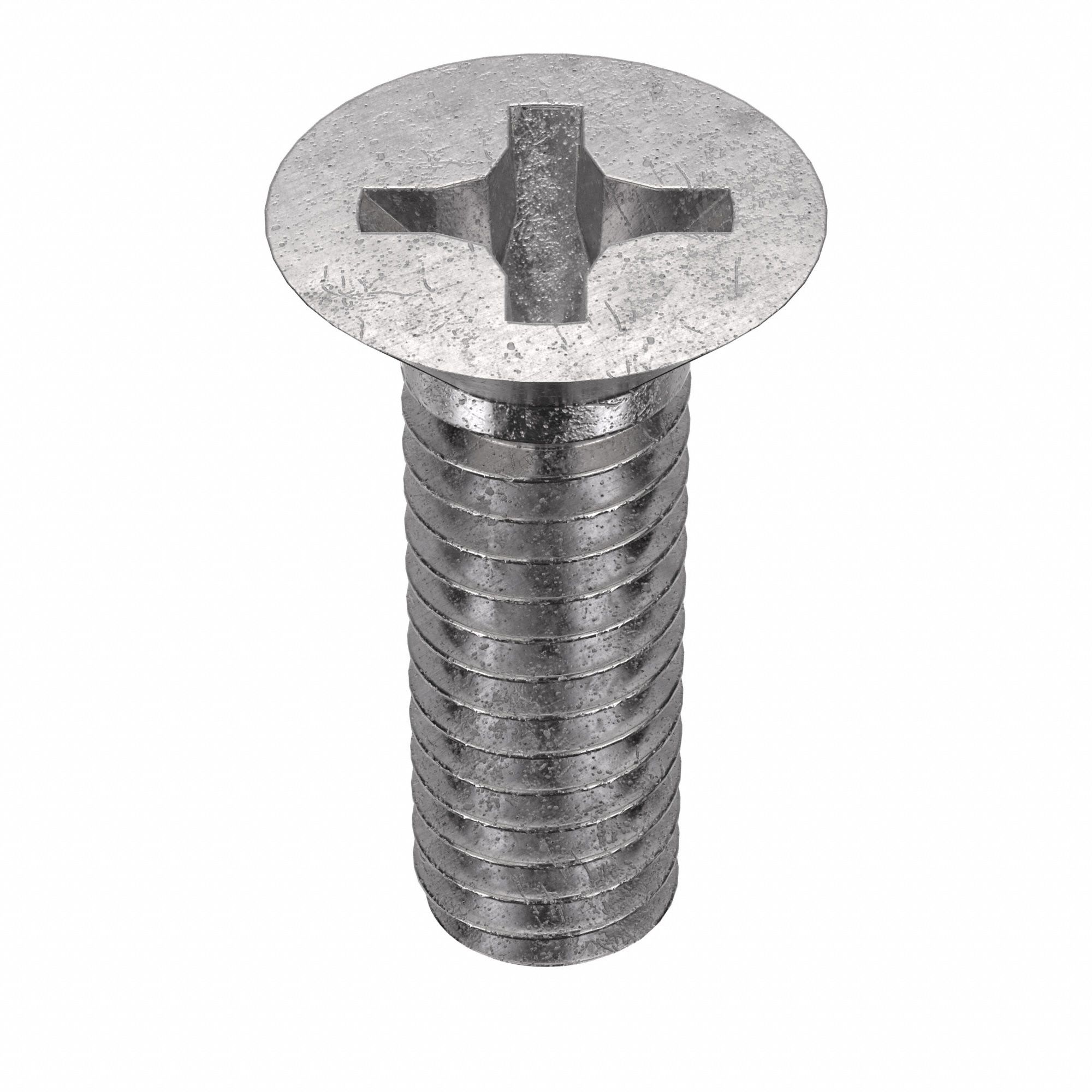 Machine Screw, PK 100 - Grainger
