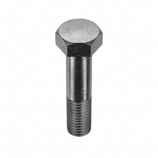 5/8"-11, Hex Head Cap Screw, 2 3/4 in Fastener Length, Grade 8 Steel ...