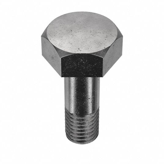 1-1/4"-7, Hex Head Cap Screw, 3 in Fastener Length, Grade 8 Steel ...